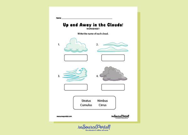 Up and Away in the Clouds – Resource Portal Shop