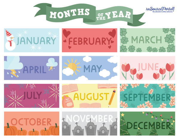 Months of the Year 2 – rePo! Shop
